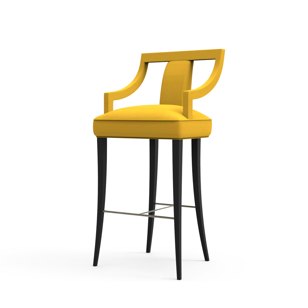 Porch high chair-Yellow