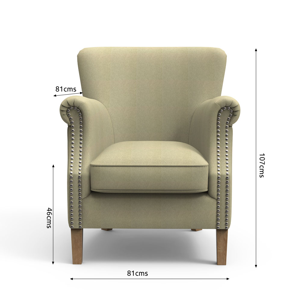 High Back chairs - Beige Color | Accent Chairs | Rainforest Italy