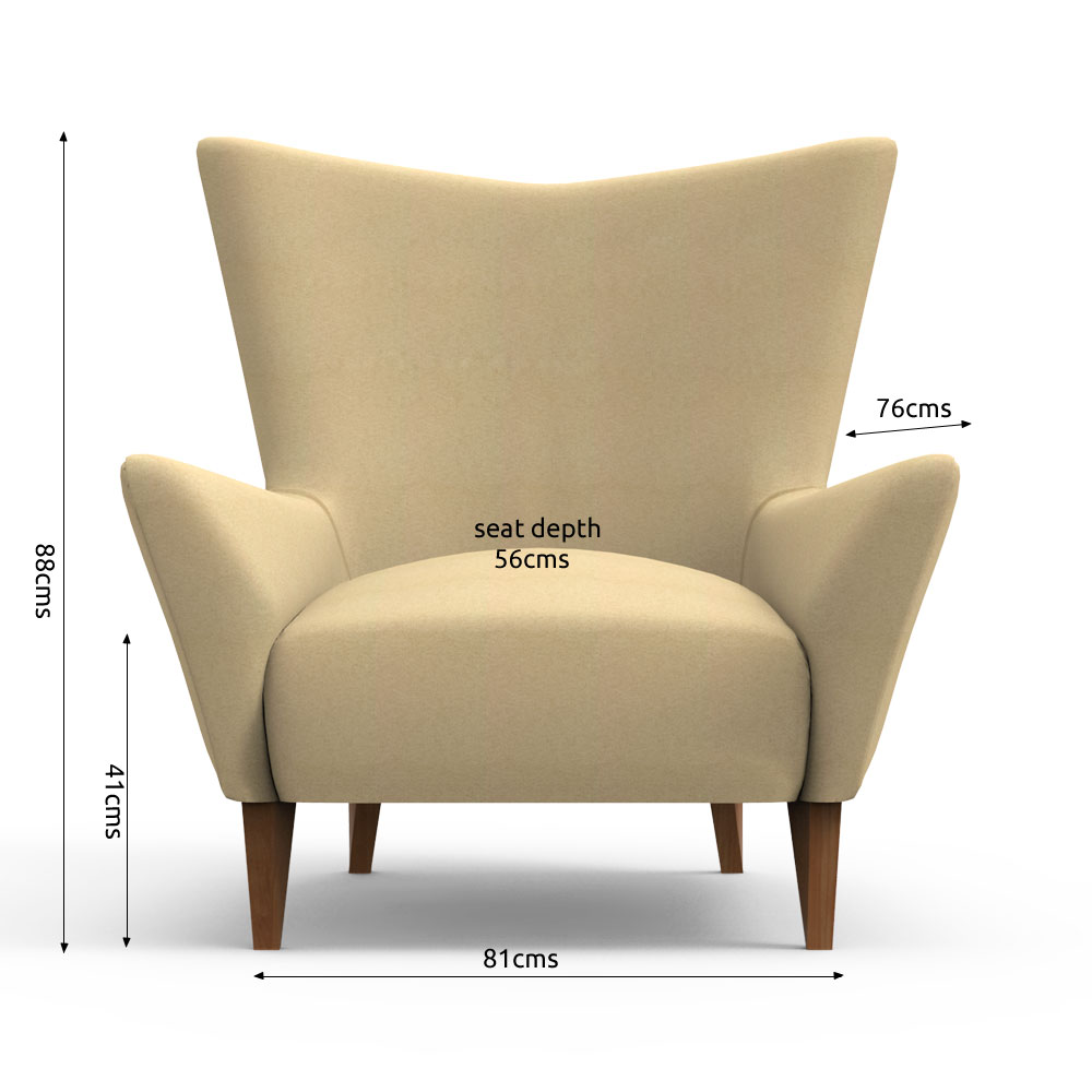Swain Club chairs - Beige | Accent chairs Online | Rainforest Italy