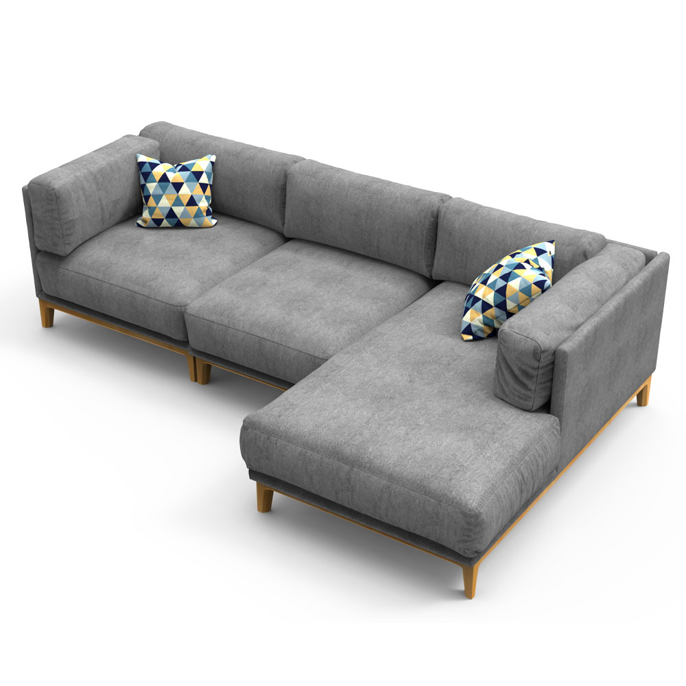 NEO Sectional Sofa - Grey