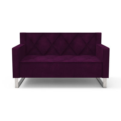 Buy Quilt Sofa Violet Online | Quilt Fabric Sofa Designs | Rainforest Italy