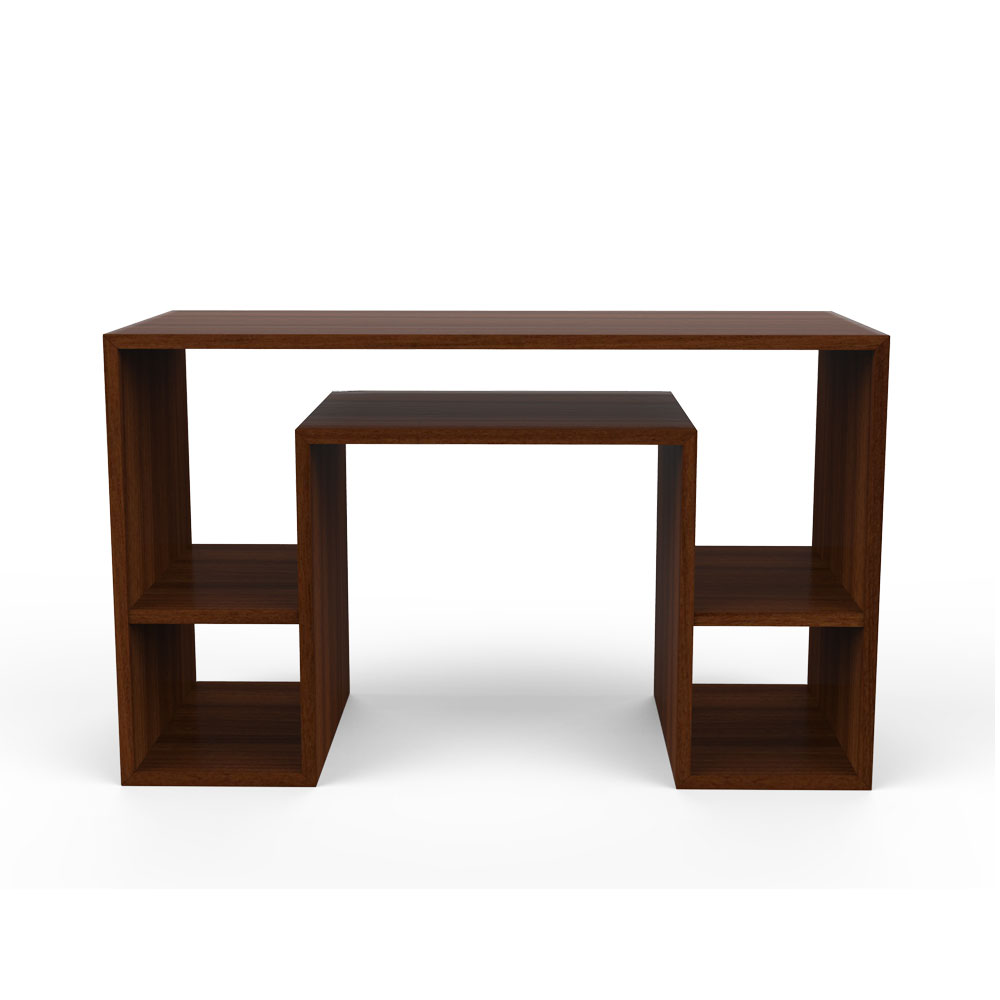 Shelved Study Table - Natural | Rainforest Italy