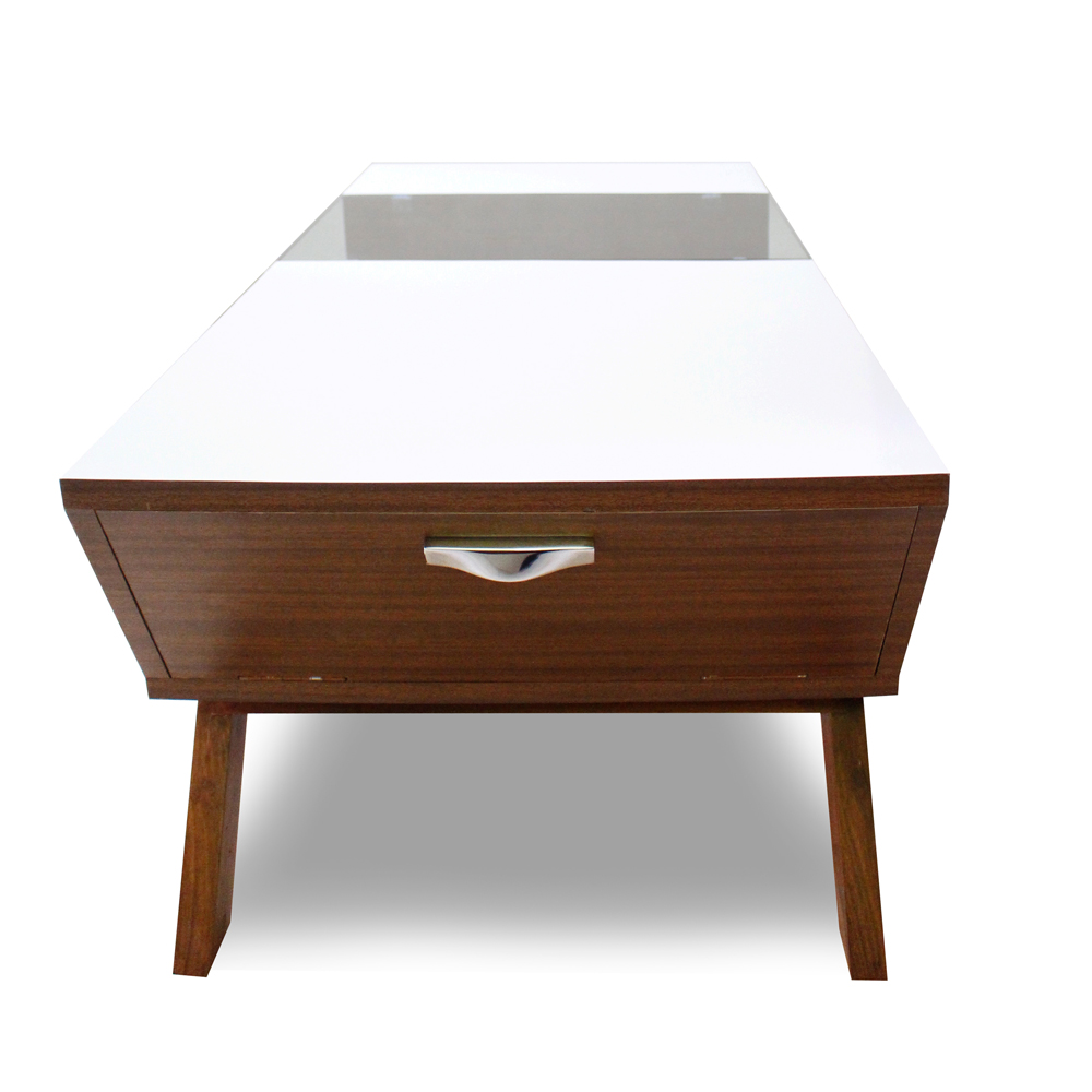 Trapezoidal Center Table | White | Rainforest Italy