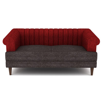 Buy Duality Ribs Admiral Blue & Grey Sofa Online | Best Sofa Set ...